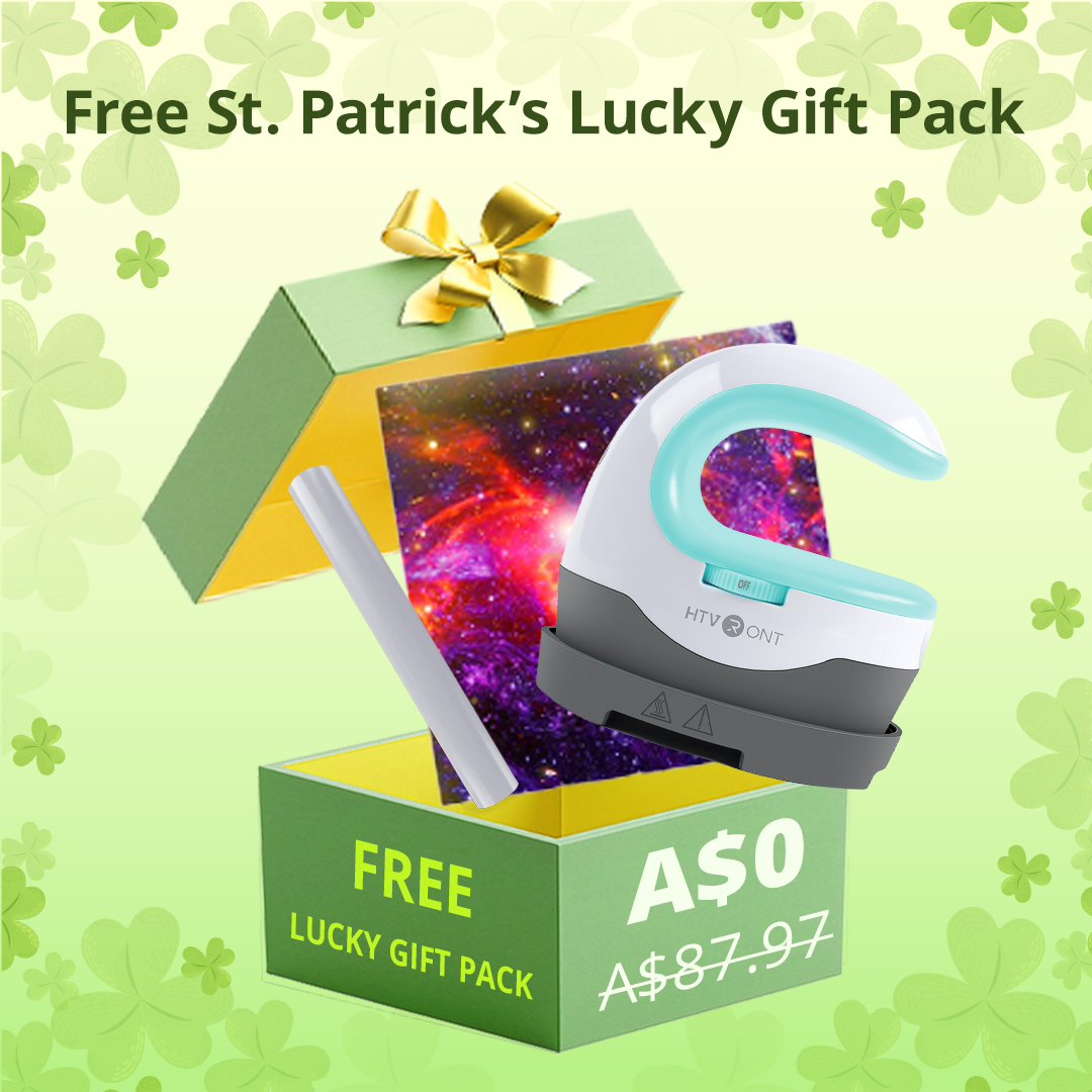 [FREE St. Patrick's Pack] Mini Heat Press Machine & HTV Vinyl Pack – HTVRONT AU Store