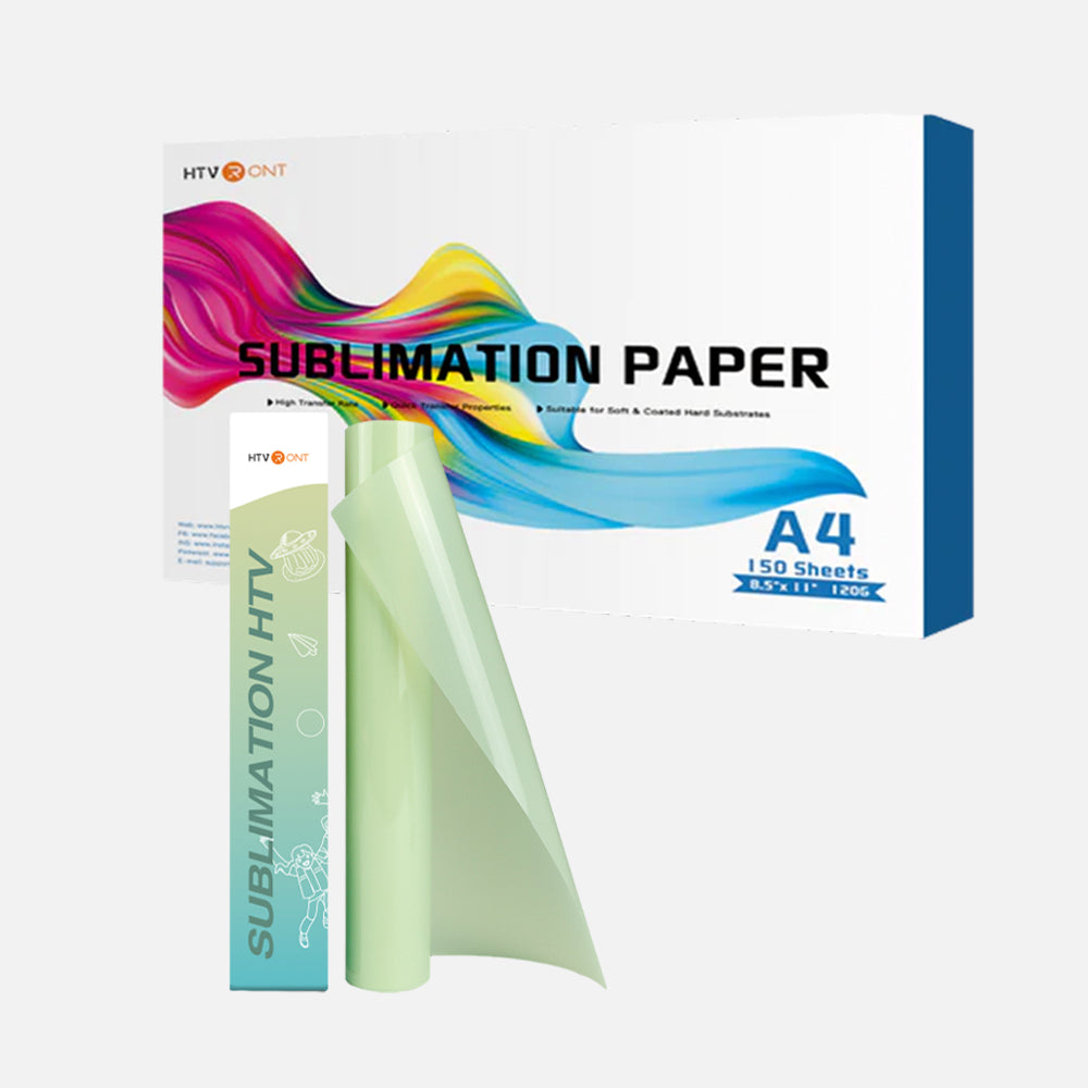150pcs Sublimation Paper & 10FT Sublimation HTV Bundle – HTVRONT AU Store