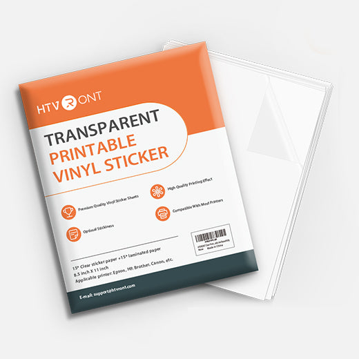 Clear Printable Vinyl Bundle - 8.5"x11" 30 sheets – HTVRONT AU Store